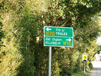 Irish Road sign replica